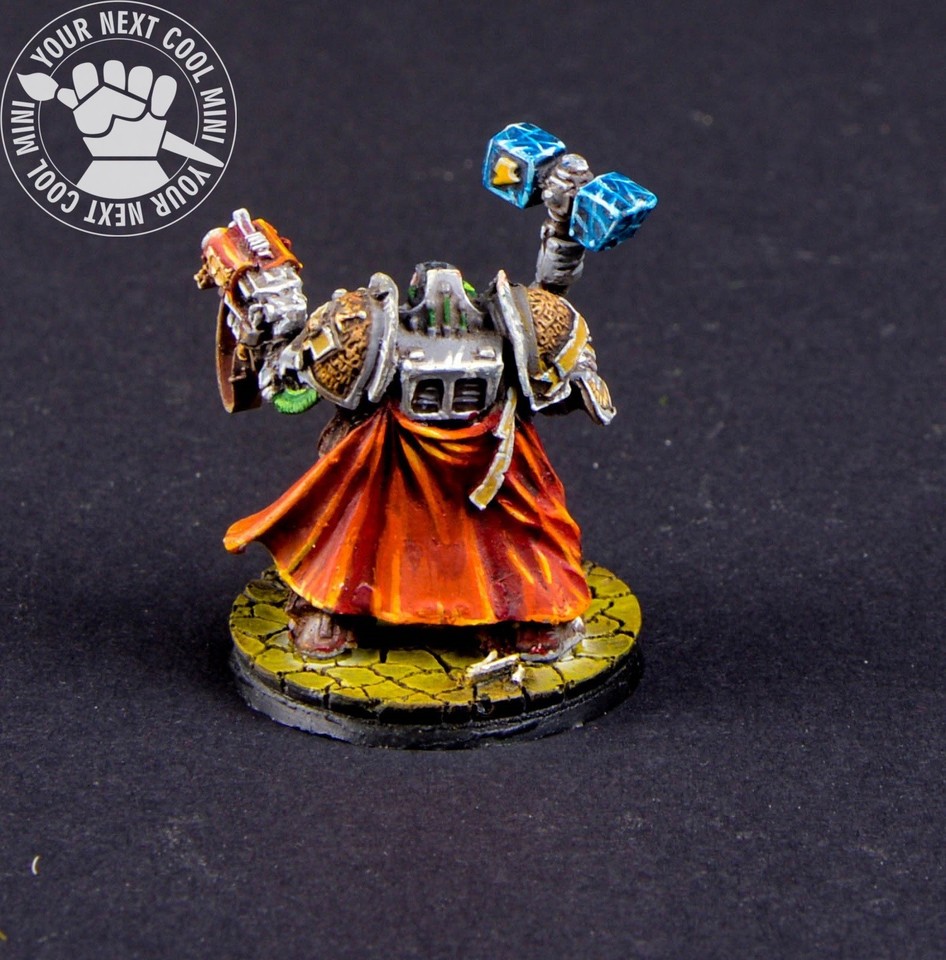 Warhammer 40K Grey Knights, Brother-Captain Stern with Power Hammer pro ...