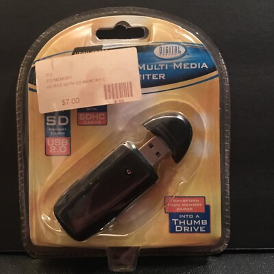 Digital Concepts Multi Media Secure Digital Card Reader/Writer-NEW | eBay