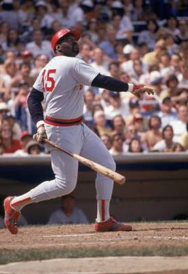 Baseball Boston Red Sox George Scott In Action Baseball 1977 Old Photo ...