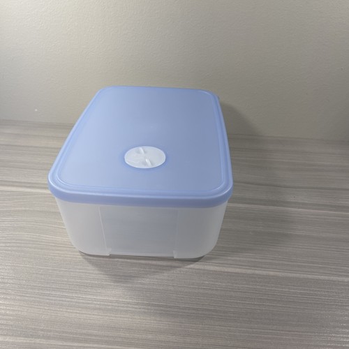 Tupperware Freeze Smart Freezesmart Container Medium Blue Date Dial 6 ...