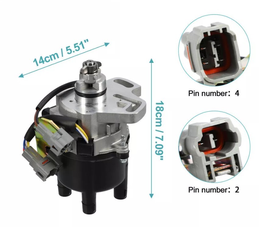 Distributor Ignition For Toyota Corolla Celica 4AFE 7AFE 1.6L 1.8L 93 ...