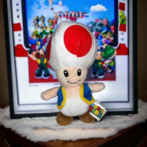 Super Mario Red Toad Plush Nintendo Mushroom All Star Collection ...