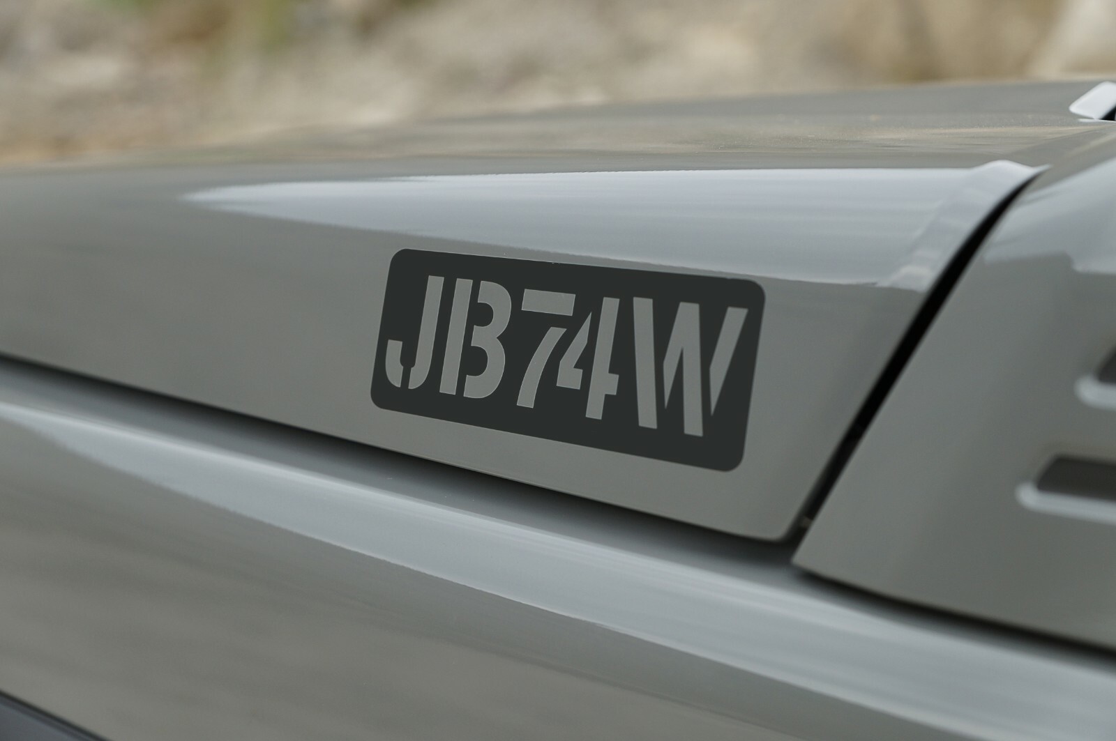 Passt für Suzuki Jimny GJ JB74W Aufkleber Sticker Schriftzug Design 1 ...