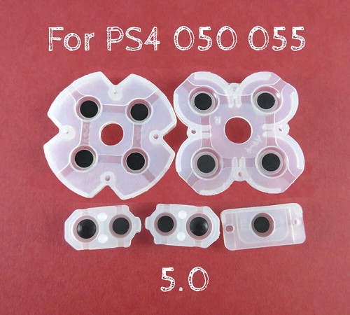 PS4 controller replacement Parts conductive Silicone Rubber pads For ...