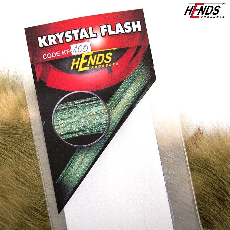 Hends KRYSTAL FLASH - UV ICE AFFECT Fly & Jig Tying Flash Material | eBay