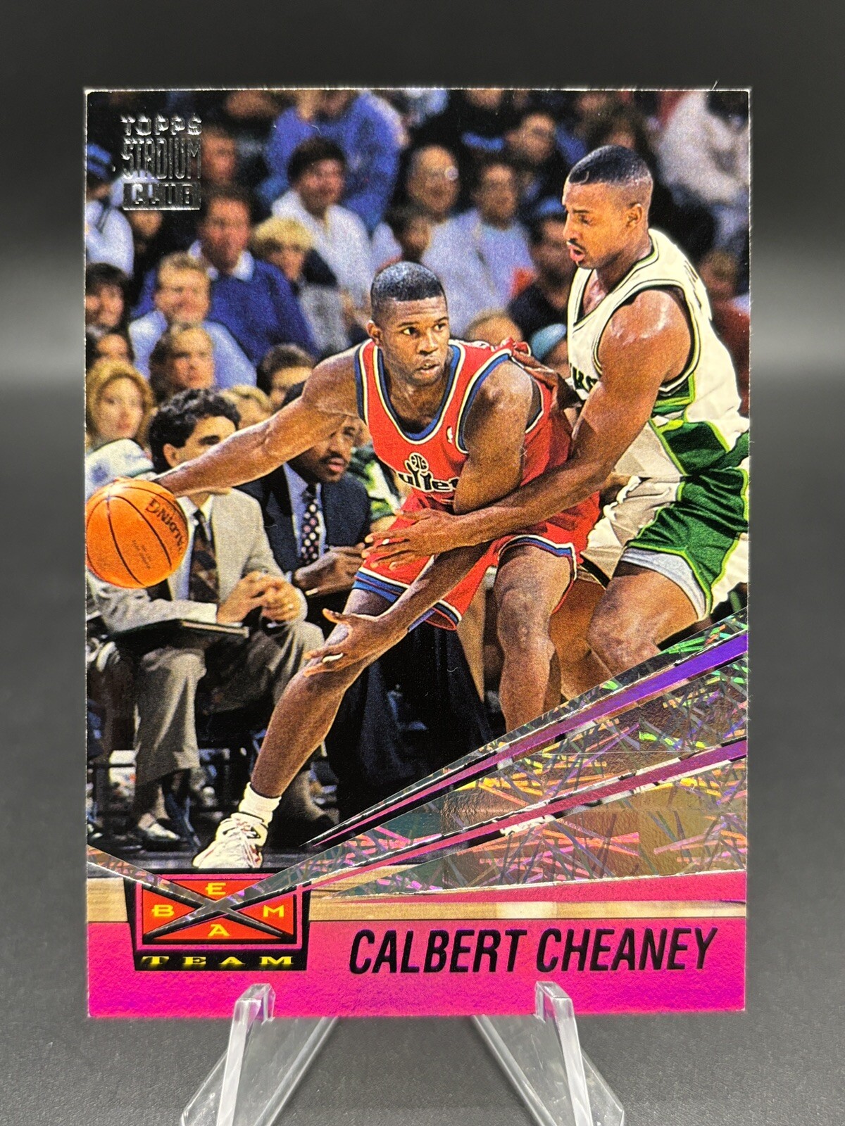 1993-94 Topps Stadium Club - Beam Team #27 Calbert Cheaney (RC) for ...