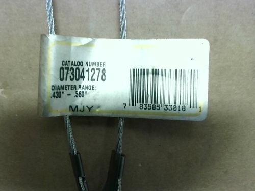 HUBBELL 073041278 Bus Drop Cable Support Grip 550 Lb .430 - .5 - New No ...