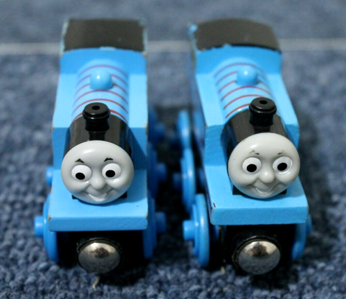 Thomas The Train #1 Blue Tank Engine Wooden Railway Friends Himself Lot ...
