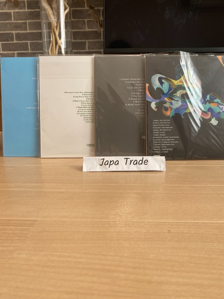 Nujabes Vinyl 4Set Metaphorical Music Modal Soul FIRST COLLECTION 2ND ...