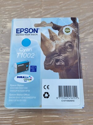 EPSON T1002 CYAN POUR STYLUS SX510W SX515W SX600FW ETC.. | eBay