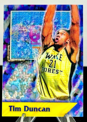 TIM DUNCAN (HOF) 1997 COLLECTORS EDGE ENERGY NM/MT ROOKIE CARD #10 ...