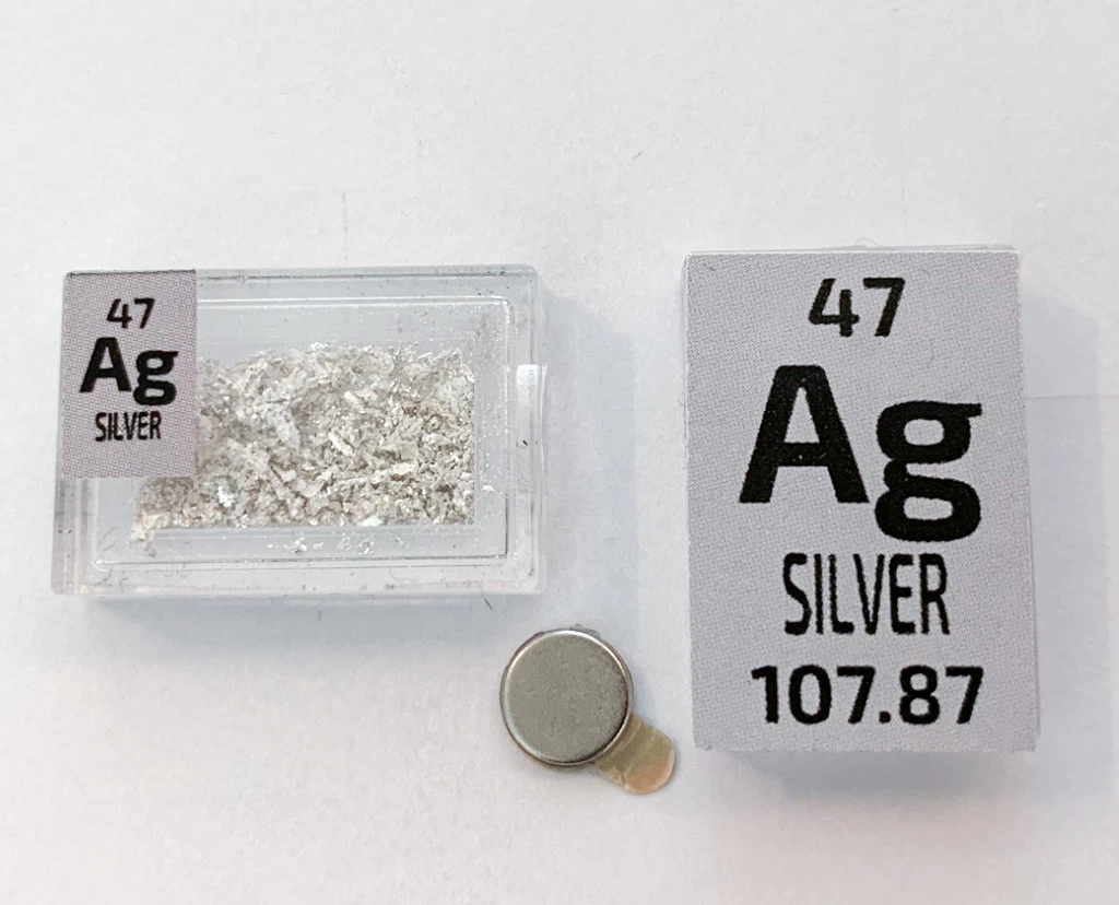 Pure Silver Element