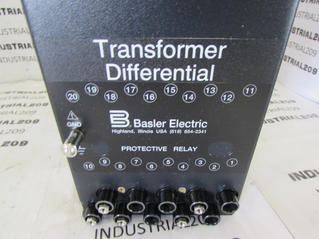 Basler Electric BE1-87T Transformer Differential Solid State Protectiv ...