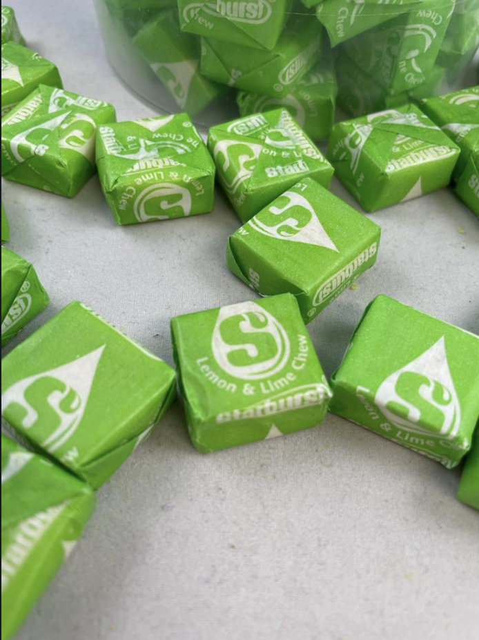 Green Starburst Packet