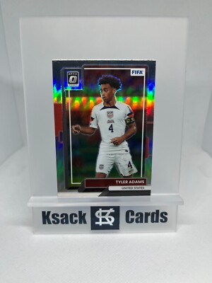 2022-23 Panini Donruss Soccer FIFA Tyler Adams Optic Holo Silver #173 ...