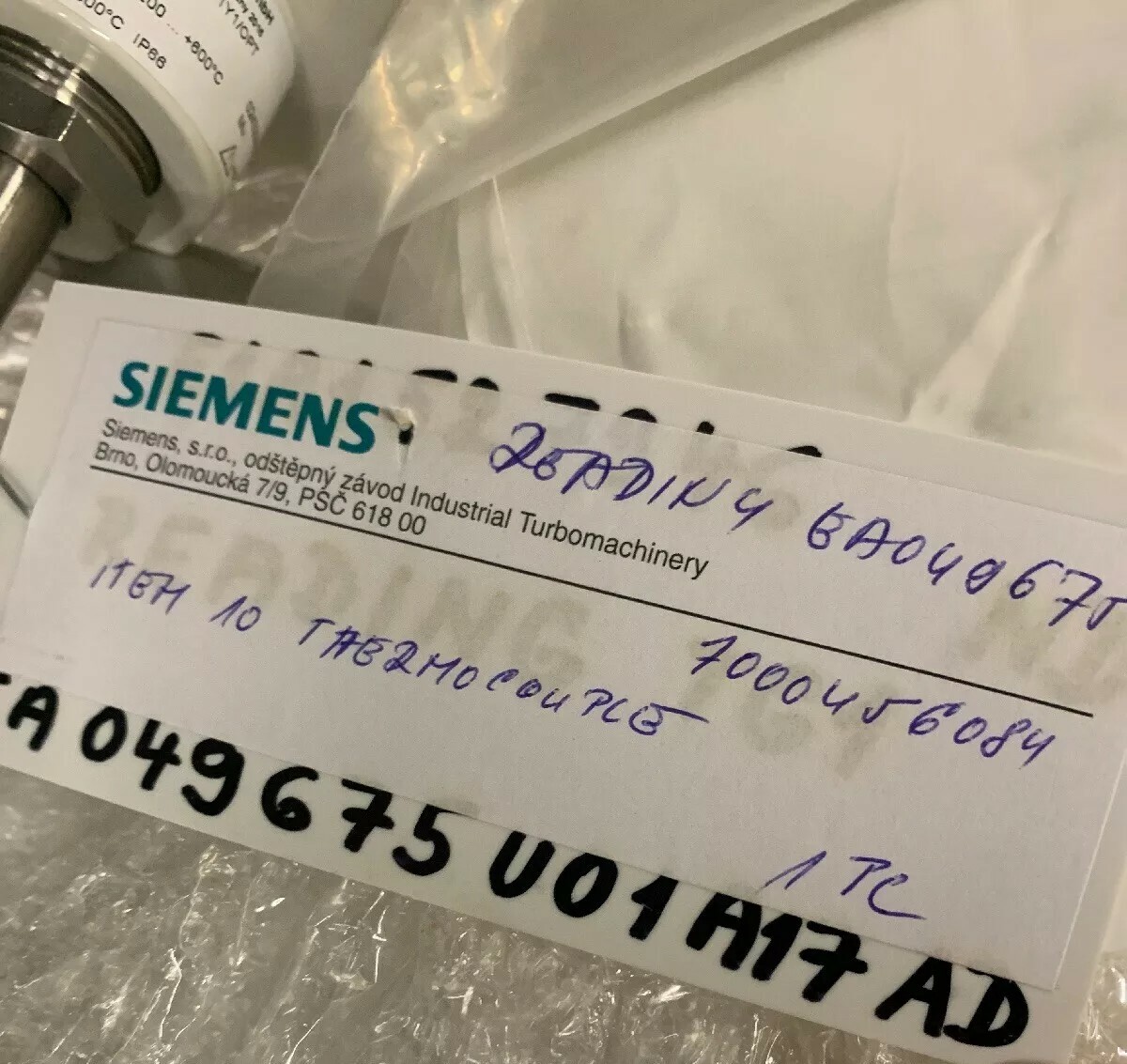 New ABB Temperature Probe Transmitter Y0K1M2U6D1D6P2B2B1Y1/OPT TSP111 ...