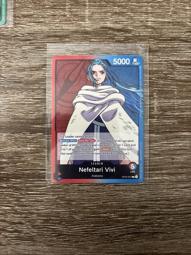 OP04-001 Nefeltari Vivi (001) Leader - Kingdoms of Intrigue One Piece ...