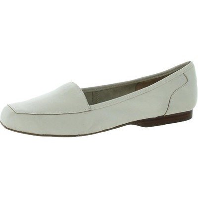 Array Womens Freedom Ivory Leather Loafers Shoes 9 Super Slim (SS) BHFO ...