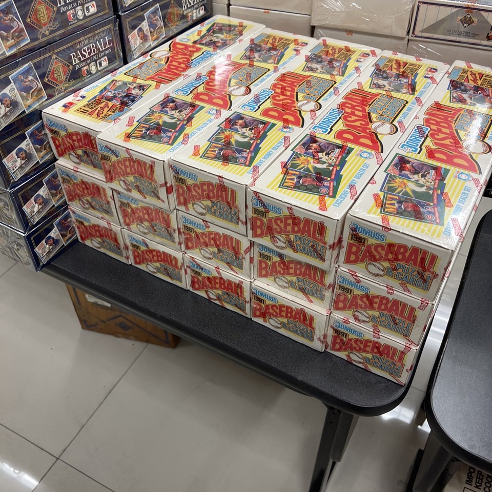 1991 Donruss Factory Sealed Complete Baseball Set - Exclusive Hobby ...