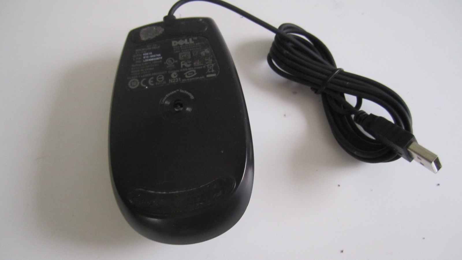 Dell USB Laser Mouse M534D 3X72X Y357C Y365C K251D 1KHD8 4K93W M-UAV ...