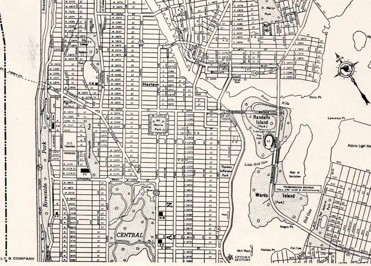 Bronx Street Map