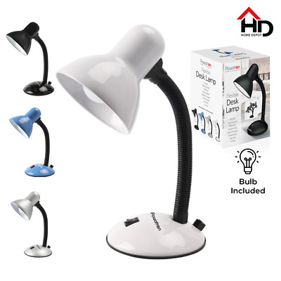 Desk Lamp Neck Table Flexi Desk Reading Lamp With Bulb Home Office ...