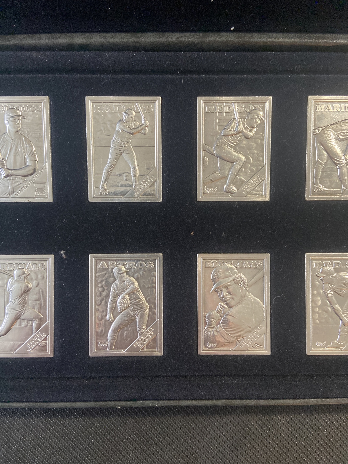 1988 TOPPS GALLERY OF CHAMPIONS MINI CARDS BOX SET Tony Gwyn Nolan Ryan ...