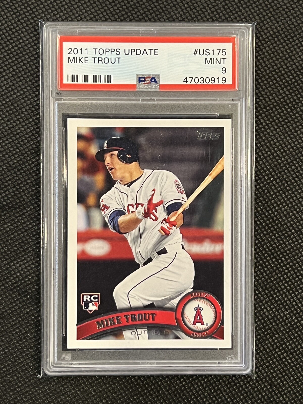 2011 Mike Trout Topps Update RC #US175 PSA 9 QTY | eBay