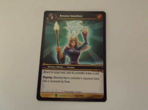 UDC - World of Warcraft: Azeroth "ARCANE INTELLECT" #47 Ability Trading ...