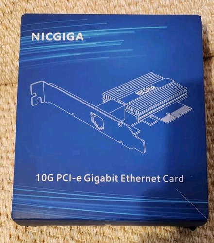 NICGIGA 10G Base-T PCI-e Network Card, 10Gb Ethernet Adapter 10Gbe RJ45 ...