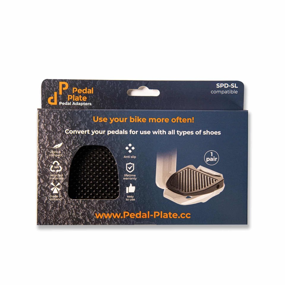 Pedal Plate | SL | Adapter for Shimano SPD-SL clipless pedals | eBay
