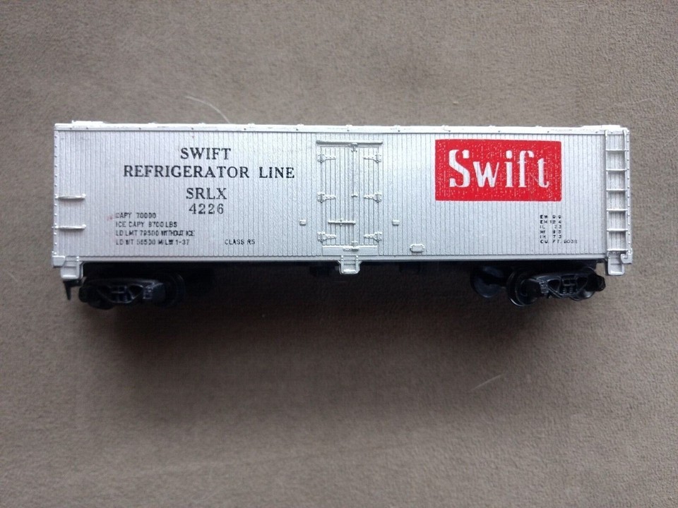 HO SCALE 40' REFRIGERATOR SWIFT. | eBay