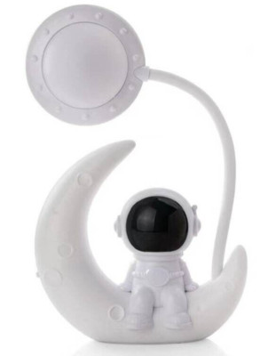 Spaceman Desktop/Table/Reading Small Lamp. Rechargeable LED. Office ...