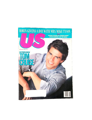 Vintage US Magazine Aug 8, 1988 Tom Cruise Dyan Cannon Mrs. Mike Tyson ...