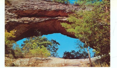 CUMBERLAND NATIONAL FOREST,KENTUCKY-NATURAL ARCH-#K47-(KY-C) | eBay