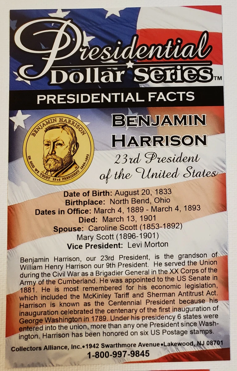 Benjamin Harrison Facts