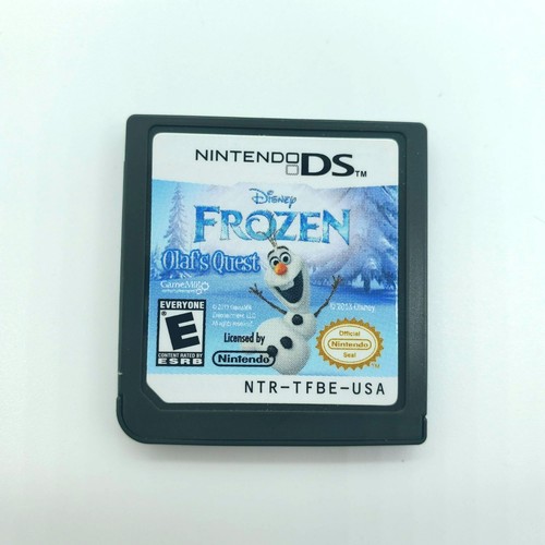 Nintendo DS Disney Frozen Olafs Quest Video Game E for Everyone | eBay