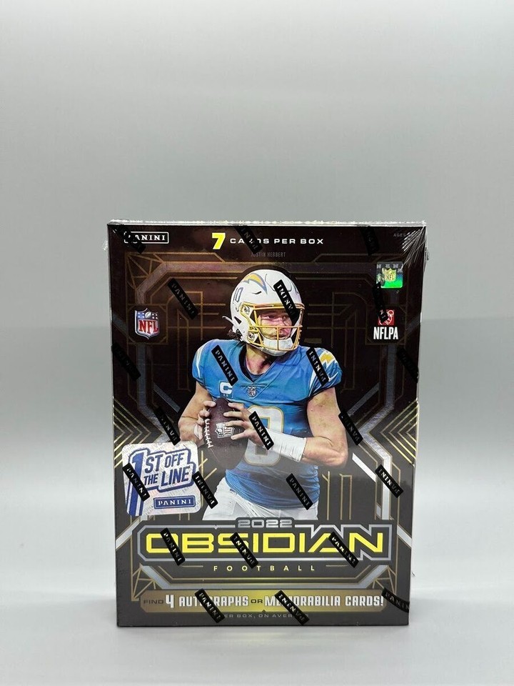 Panini 2022 Obsidian Football 1st Off The Line Hobby Box - 7 Cards for ...