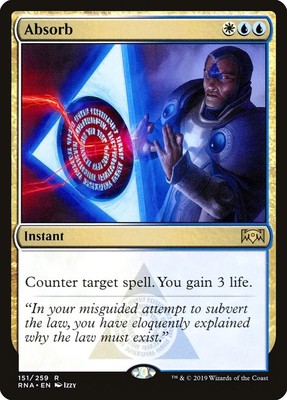 Absorb 151 LP Foil Ravnica Allegiance MTG EN | eBay