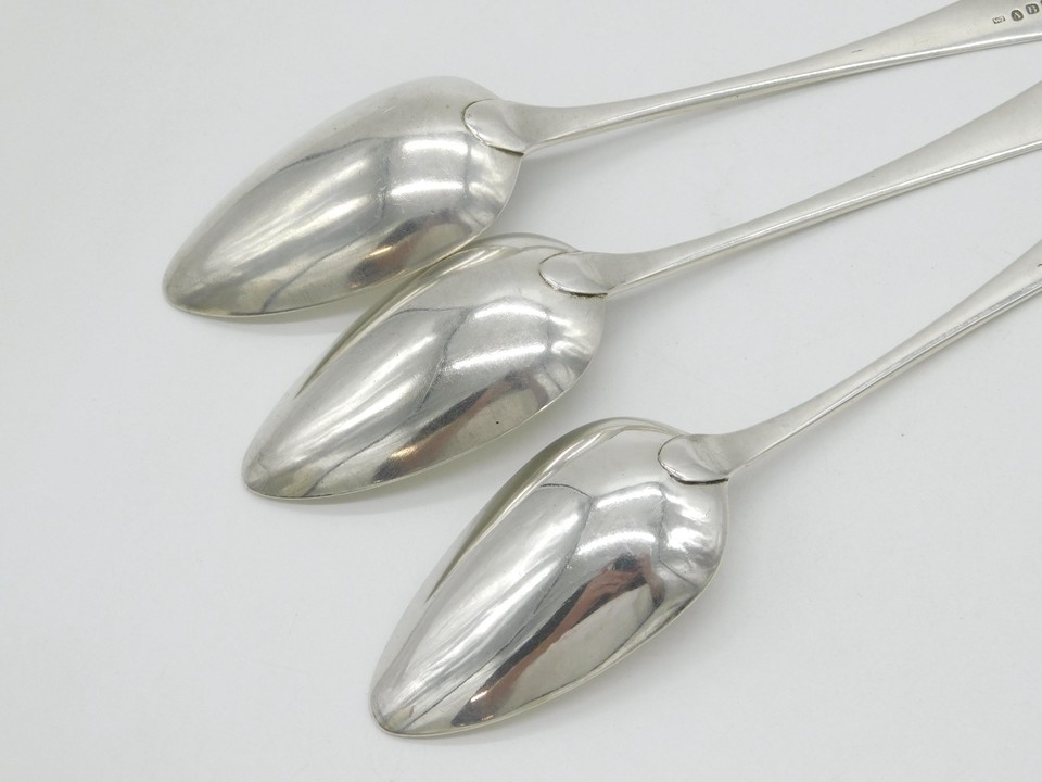 Aberdeen Scottish George III Sterling Silver Serving Spoon Set Antique ...