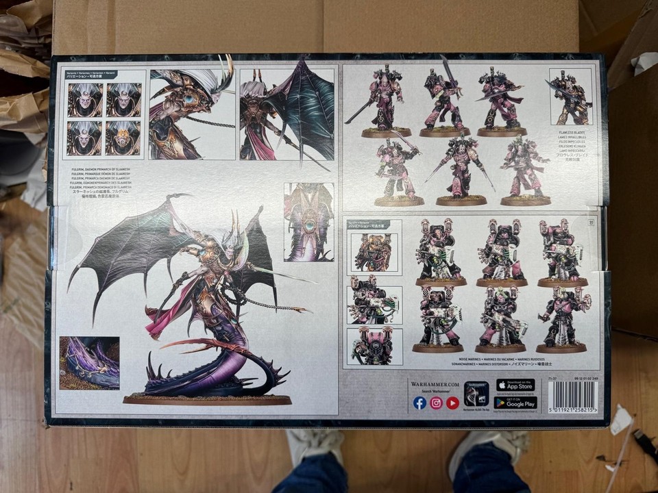 Warhammer 40K Emperor’s Children Blissbound Warband Battleforce Box ...