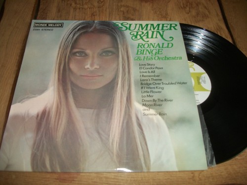vinyle 33 tours, summer rain, , ronald binge, love story | eBay