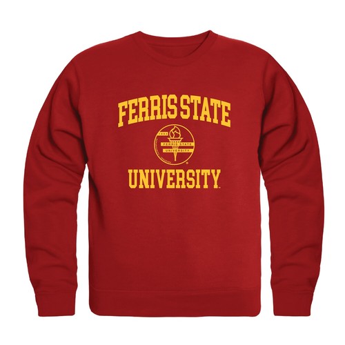 Ferris State University Bulldogs FSU Seal Crewneck Sweatshirt Sweater ...