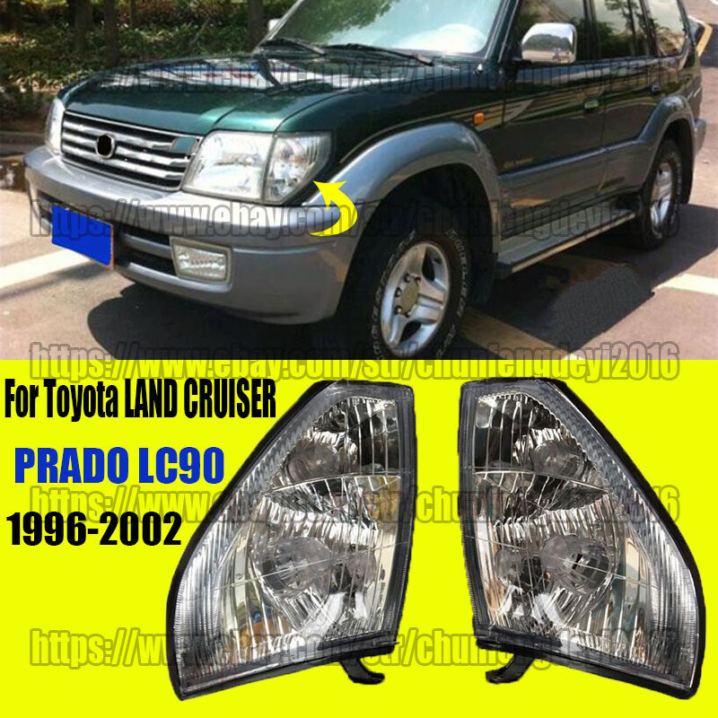 1996-2002 Toyota Land Cruiser Prado LC90 Corner Front Turn Signal Light ...