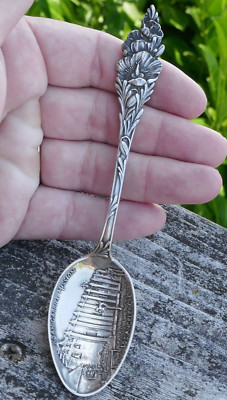 Vintage Sterling Silver San Gabriel Mission - Los Angeles, CA Souvenir ...