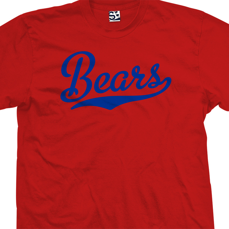 Bears Script Tail Shirt | High School Sports Football Team | Unisex | eBay