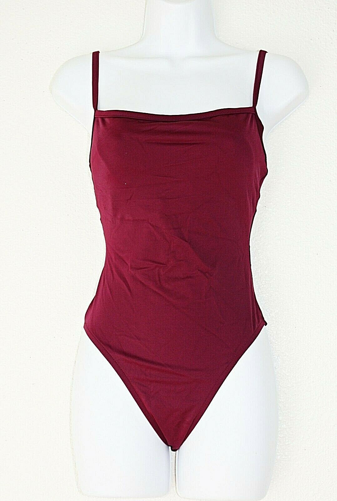 SAND N SUN 1 piece Swimsuit Classic Burgundy Narrow S… - Gem
