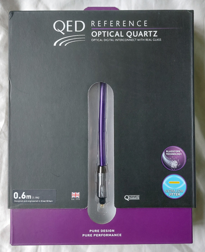 QED Reference Optical Quartz Digital Audio Interconnect Cable - 60cm DAC | eBay