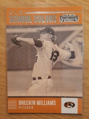 2015 CONTENDERS DRAFT PICKS OLD SCHOOL COLORS BRECKIN WILLIAMS #39 ...