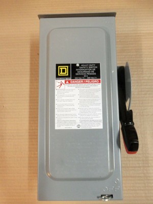30 Amps & Under - Square D Safety Switch